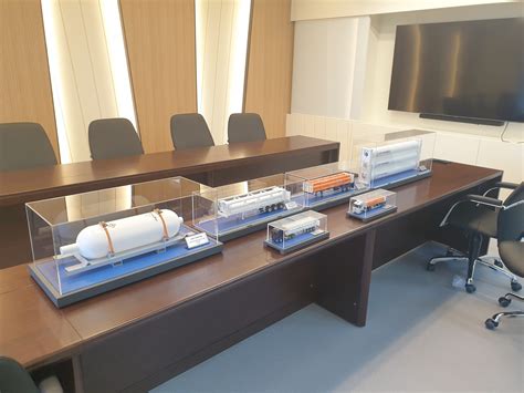 수소 저장용기 전시모형 제작 사례