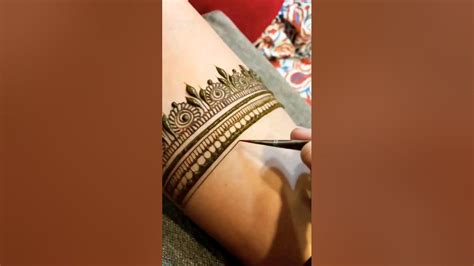 Mahandhi Design Simple Mahandi Simplemehndidesigns Mahandi Mahandidezain ️ Youtube