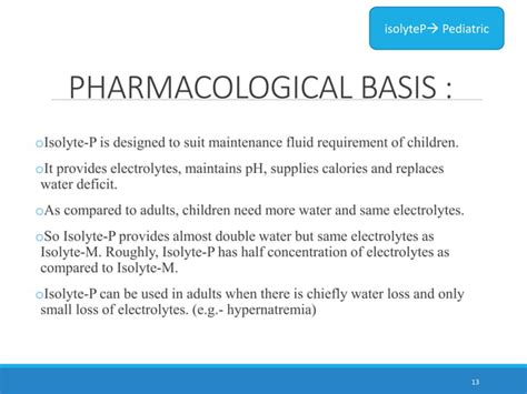 Isolyte And Preperations Pptx