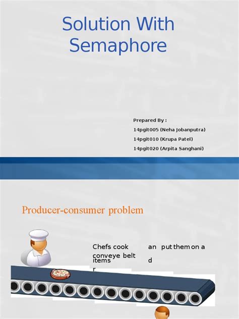 solution with semaphore pdf operating system technology