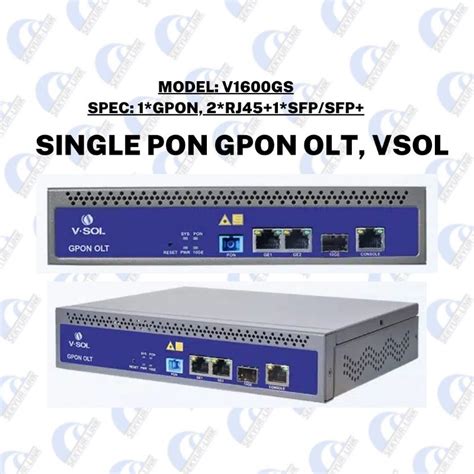 SINGLE PON GPON OLT VSOL Shopee Philippines