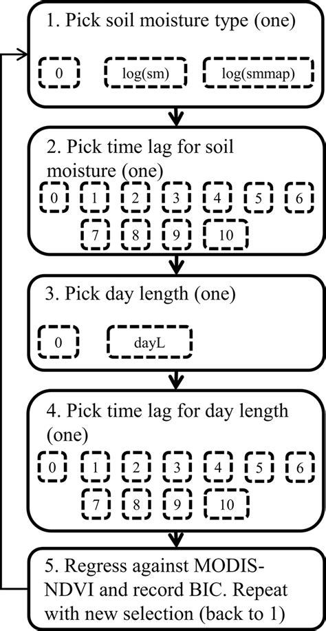 Visual Representation Of The Steps Taken In Model Selection The Five Download Scientific
