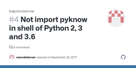 Not Import Pyknow In Shell Of Python And Issue Buguroo Pyknow GitHub