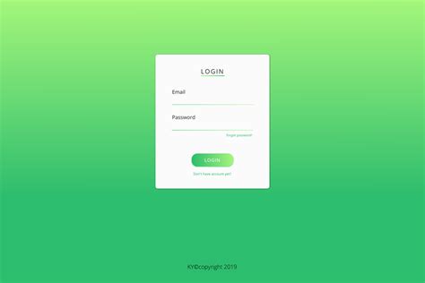 Tutorial Mendesain Form Login Menggunakan Htmlandcss By Kimiyuki Yukawa Medium