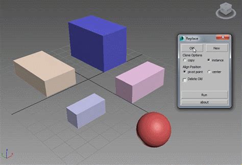 Replace Objects Script ScriptSpot