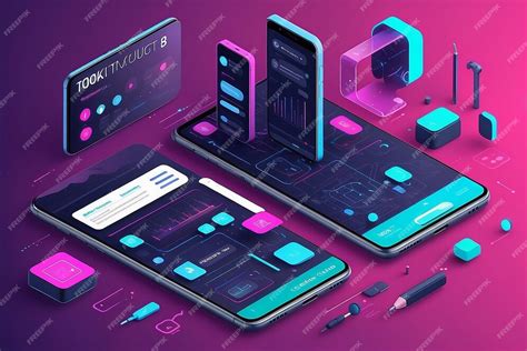 Premium Photo Toolkituiux Scene Creator Mobile Application Design
