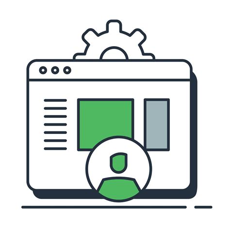 User Account Control Icon User Settingsprofile Configurationpersonalization Optionsaccount