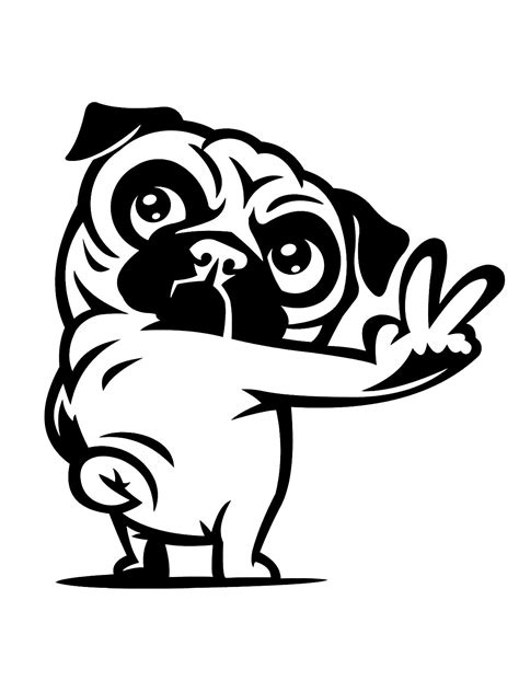 Pug Stencils Free Pdf Printables