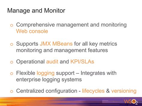 wso2 application server product overview ppt
