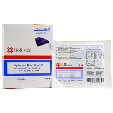Dressing Hydrofera Blue Bacteriostatic Foam 4 X 4 10bx Dealmed