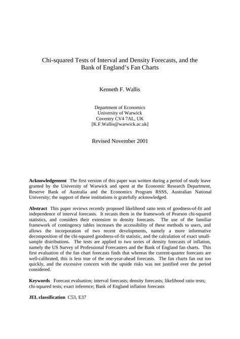 pdf chi squared tests of interval and density forecasts and fm