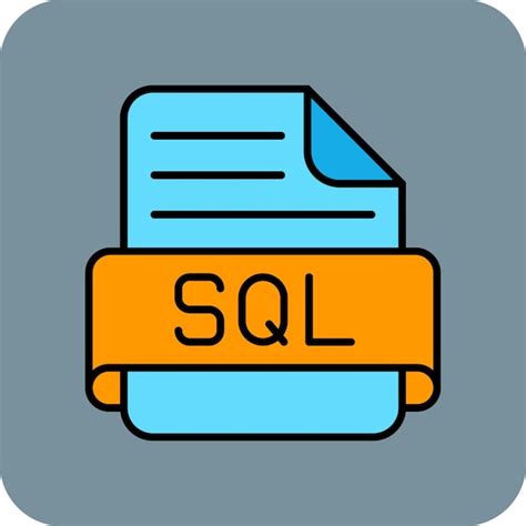 Iconos De Sql Vector Premium