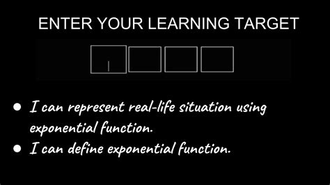 Exponential Function Pptx