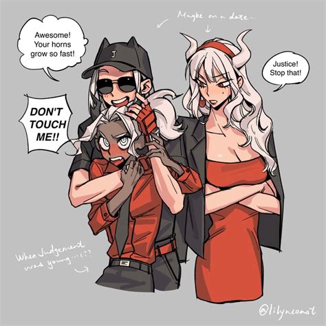 Lucifer Justice And Judgement Helltaker Drawn By Lynxlee Danbooru