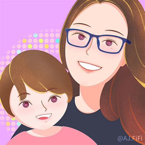 人像卡通头像 ajfifi 站酷zcool