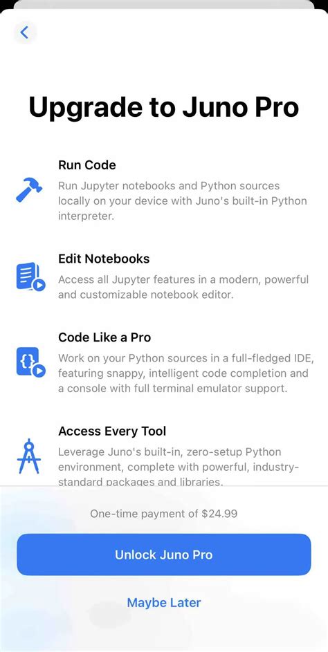 a mobile paywall by juno with adapty