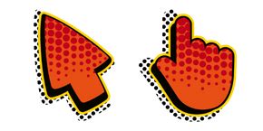 Red Fiery Cursor Custom Cursor