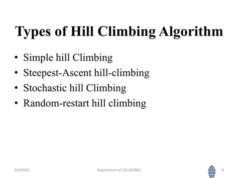 Aisession 9 Hill Climbing Algorithmpptx