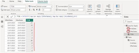 Solved Dateddiff Formula Is Not Calculating Correct Consi