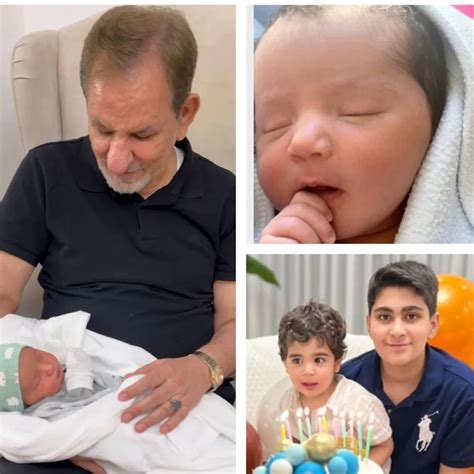 خبرآنلاین عکس تصویری جالب از اسحاق جهانگیری در کنار نوه تازه متولد