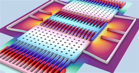 使用 comsol 模拟电容式传感器