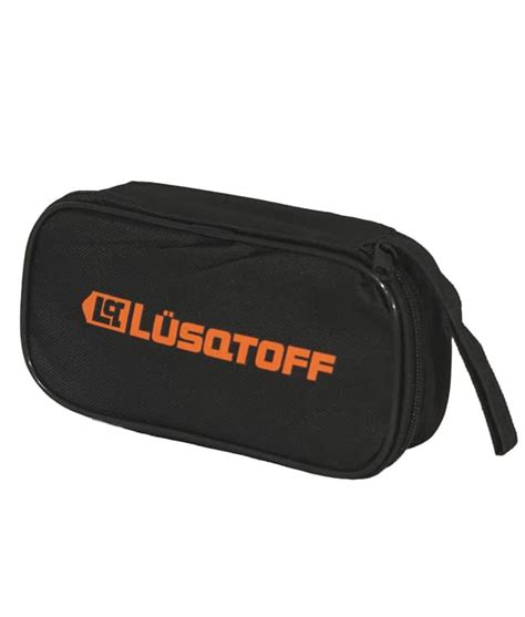 Tester Multímetro Capacímetro Temperatura Digital 1000v Lusqtoff Black