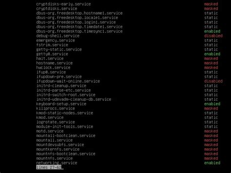 how to start stop and restart services in debian 10 vitux