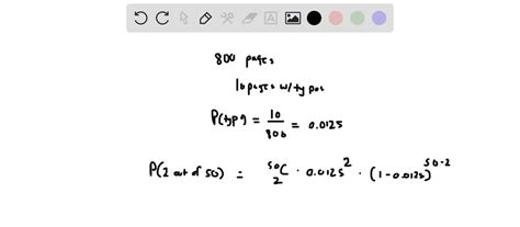 400 Page Book Contains 400 Typographical Errors Randomly Distributed