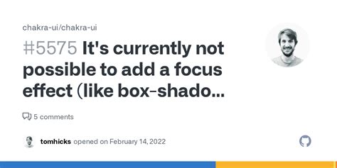 It S Currently Not Possible To Add A Focus Effect Like Box Shadow To A Link · Issue 5575