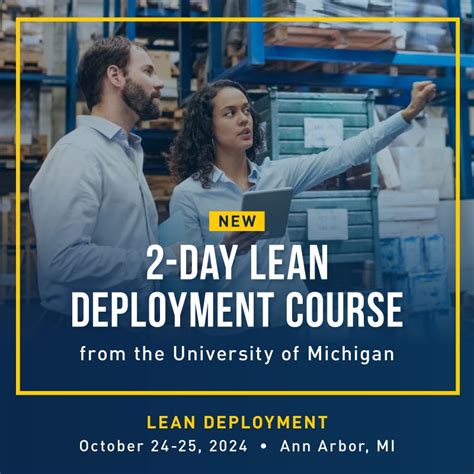 Michigan Engineering Online And Professional Education On Linkedin Lean
