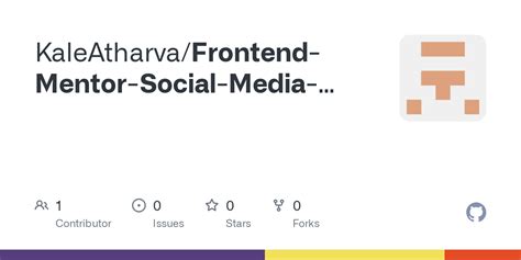 Github Kaleatharvafrontend Mentor Social Media Dashboard