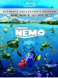 Finding Nemo 3d Blu Ray Pixar Ultimate Collectors Edition