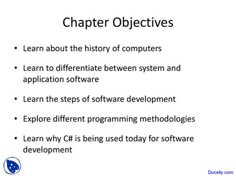 Introduction Advanced Programming Lecture Slides Slides Advanced Computer Programming