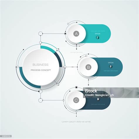 3d 종이 레이블 Infographic 서식 파일 벡터 추상 분자 인포그래픽에 대한 스톡 벡터 아트 및 기타 이미지 인포그래픽 합류 원형 Istock