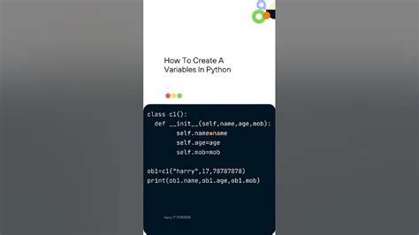 How To Create A Variables In Python Codewithelvish Python