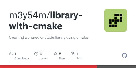 Github M3y54mlibrary With Cmake Creating A Shared Or Static Library Using Cmake