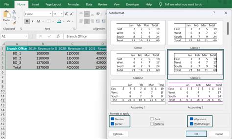 Auto Format In Excel Examples How To Unhide And Use