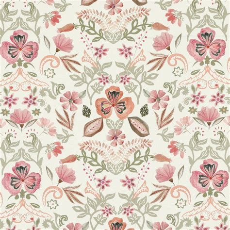 Blush Skoll Fabric Pattern Art Creative Art Fabric