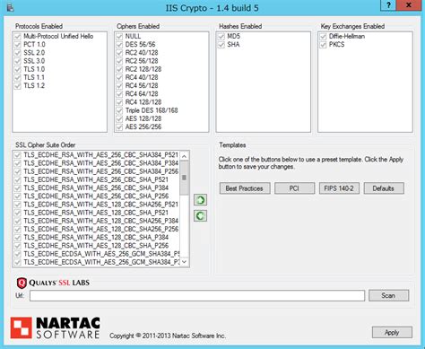 IIS Cryptoを使ってIISでSSLv3を無効化する DevelopersIO