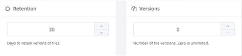 Retention And Versions Settings Wholesalebackup Knowledge Base