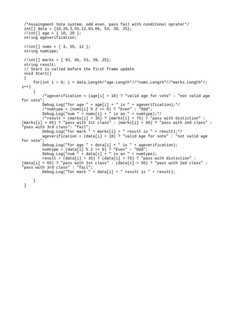 unity ass 3 4 5 pdf