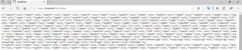 I Have A Problem Using My Project Showing Only Json Format In Asp Net Core The Values Are Just