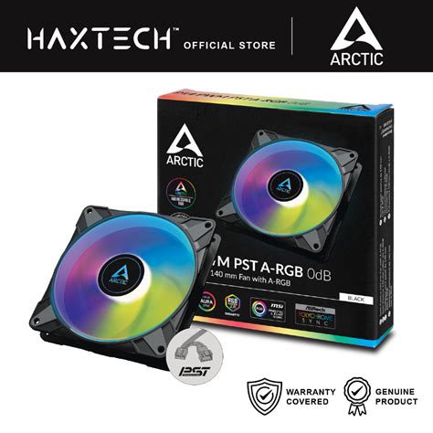 ARCTIC P PWM PST ARGB MM CHASSIS FAN BLACK Shopee Malaysia