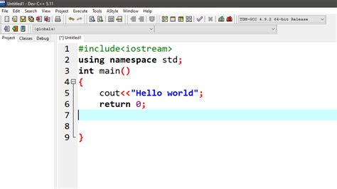 How To Write The First Code In C In Dev C By Muhammad Amir Muhstaq Write A Catalyst