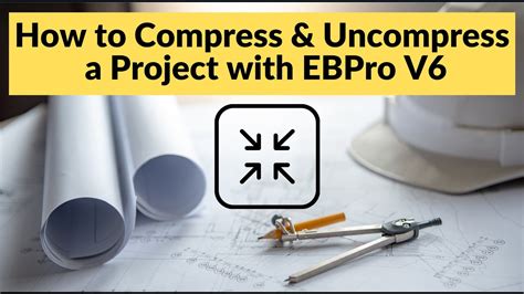 how to compress uncompress or translate an eb8000 project to ebpro v6