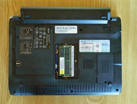 Japan Rider The Blog Adding RAM To Acer Aspire One D250 Netbook