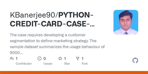 GitHub KBanerjee PYTHON CREDIT CARD CASE STUDY SEGMENTATION The Case Requires Developing A