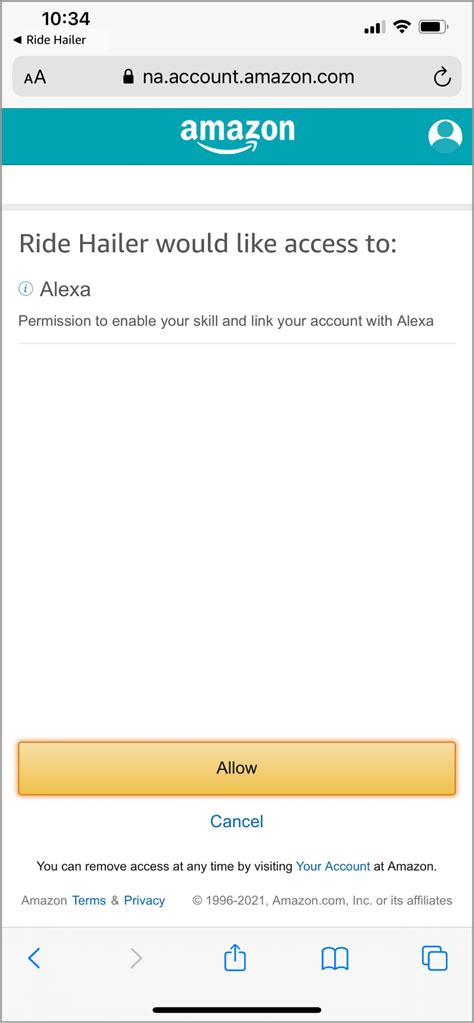 how users experience account linking for alexa skills alexa skills kit