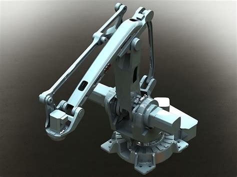 Abb Palletizer Robot Irb 460 3d Model Rigged Cgtrader