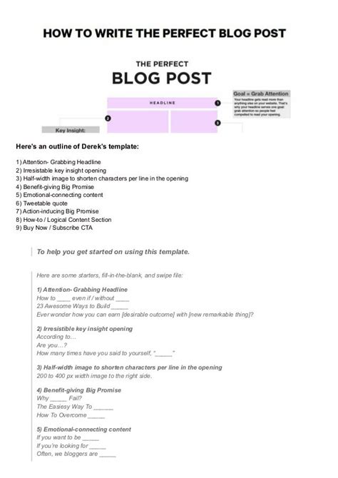 9 Best Blog Writing Templates